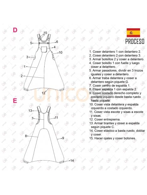 Moldes de Enteritos | Patrones de Costura para Outfits (6)