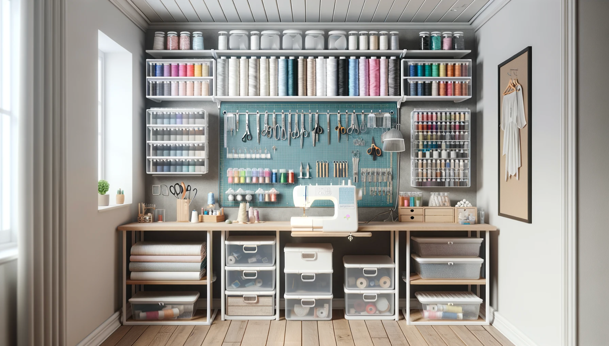 Cuartos de Costura Soñados: Inspiración y Consejos para Crear el ...